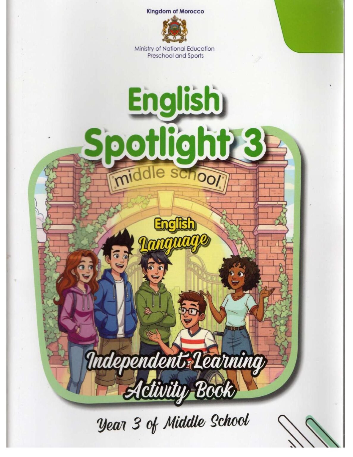 3rd Year of Middle School English Spotlight 3 Student Book PDF - Fluent Learners